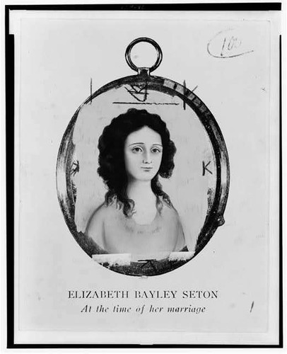 Elizabeth Bayley Seton,At time of her Marriage,1931,Saint Elizabeth Ann ...