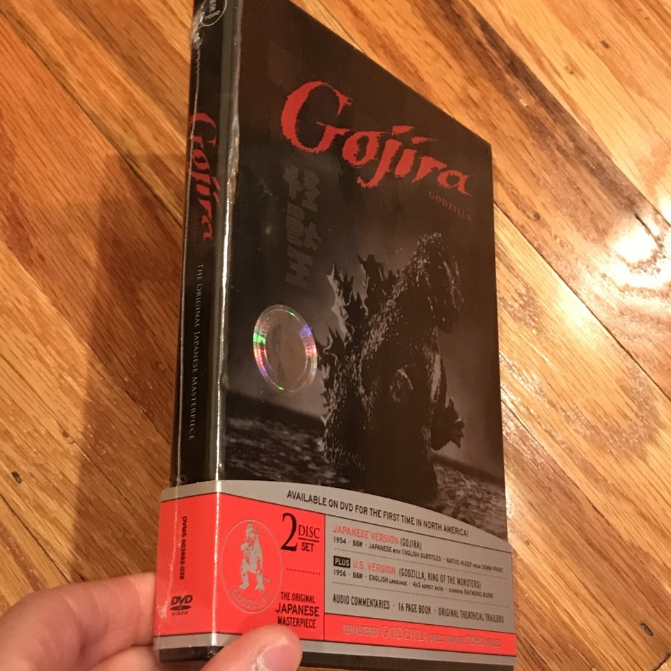 Gojira (DVD, 2006, 2-Disc Set, Original + American Versions) Godzilla ...