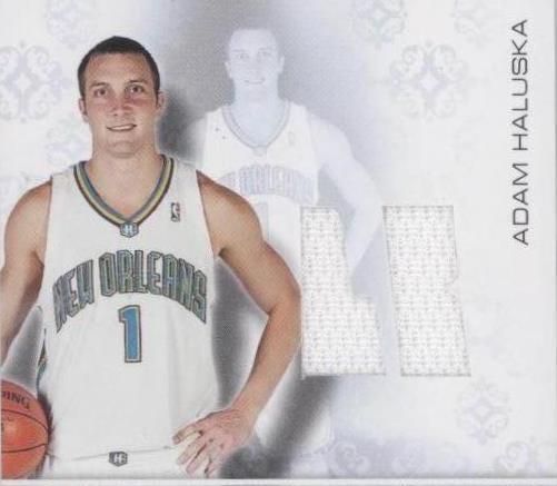 2007-08 Topps Luxury Box - Rookie Autograph Relics Adam Haluska #RAR AH ...