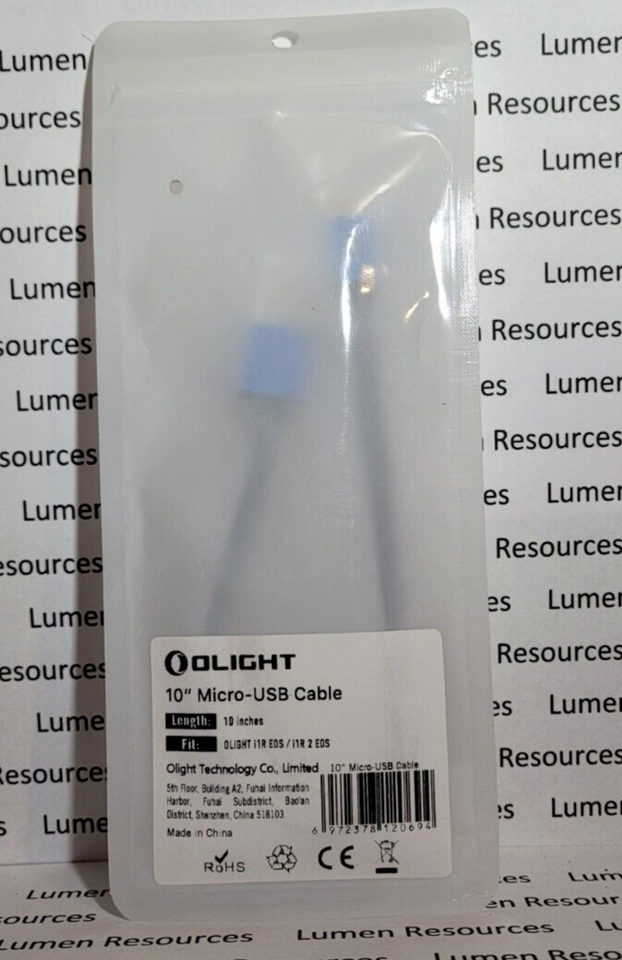 Olight Olight 10'' Micro-USB Charging Cable - BRAND NEW! | eBay