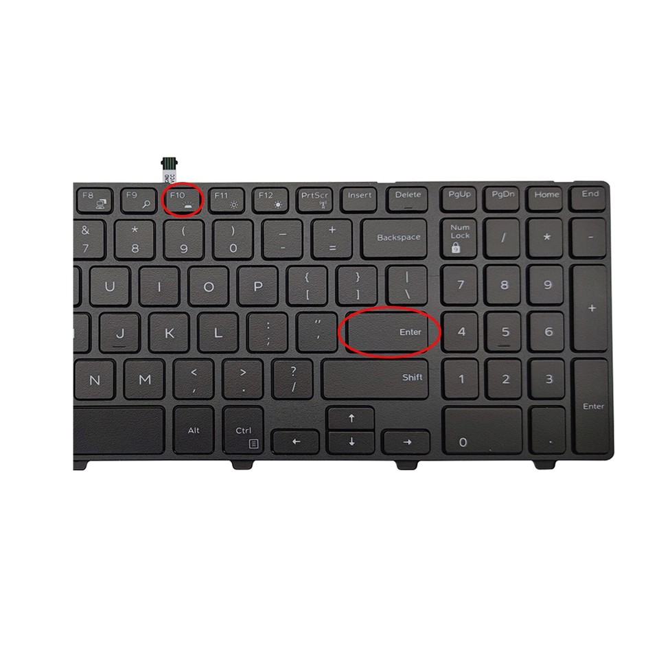Backlit US Keyboard for Dell Inspiron 15-5000 5552 5557 5558 5559 5547 ...
