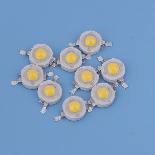 10Pcs 1W 3W High Power LED Bulb Light-Emitting Diode LED Chip For ...