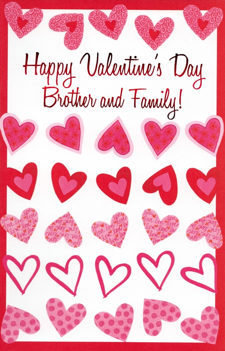 Valentine Happy Birthday Brother Valentine's Day Ecards | Try A Free