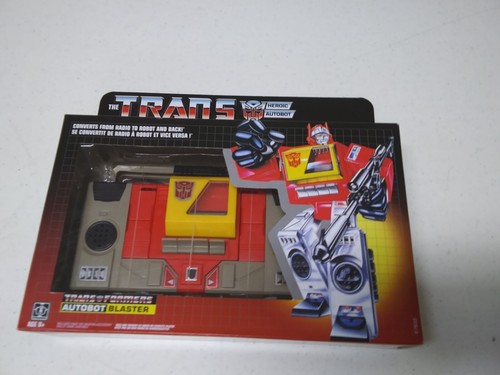 Blaster G1 Transformers Vintage Reissue Walmart Exclusive NIB Sealed | eBay