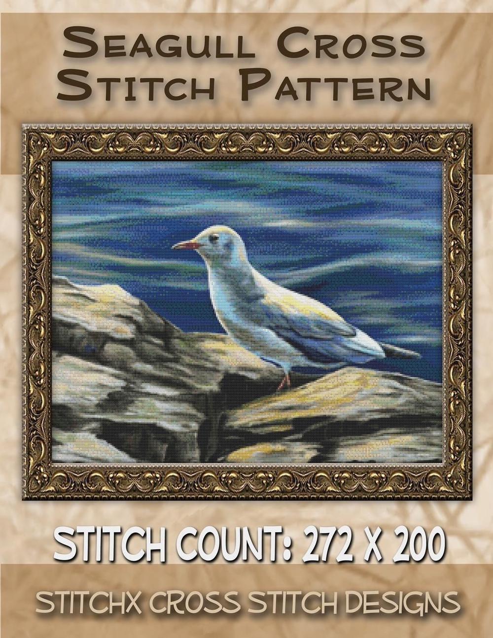 Seagull Cross Stitch Pattern by Tracy Warrington (English) Paperback ...