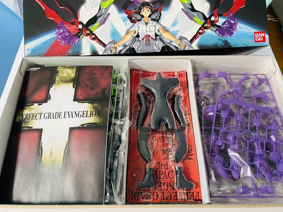 RARE Evangelion Eva 01 Test Type Perfect Grade PG 1/60 Model Kit Figure ...