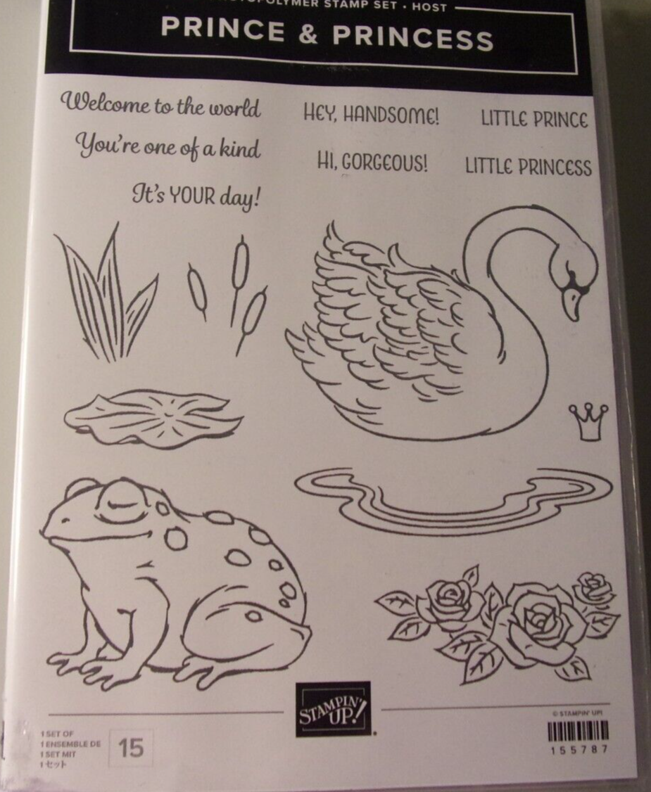 Stampin' Up! Prince & Princess Photopolymer stamp set | eBay
