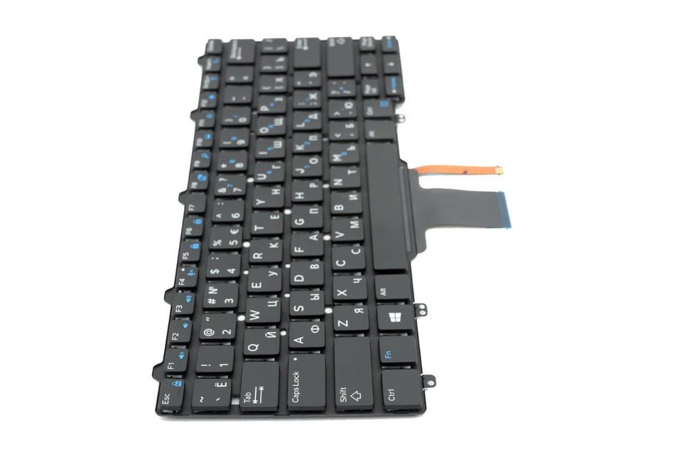 New DELL Latitude Russian RU Keyboard 5250 E7250 0TCKW6 Backlit TCKW6 ...
