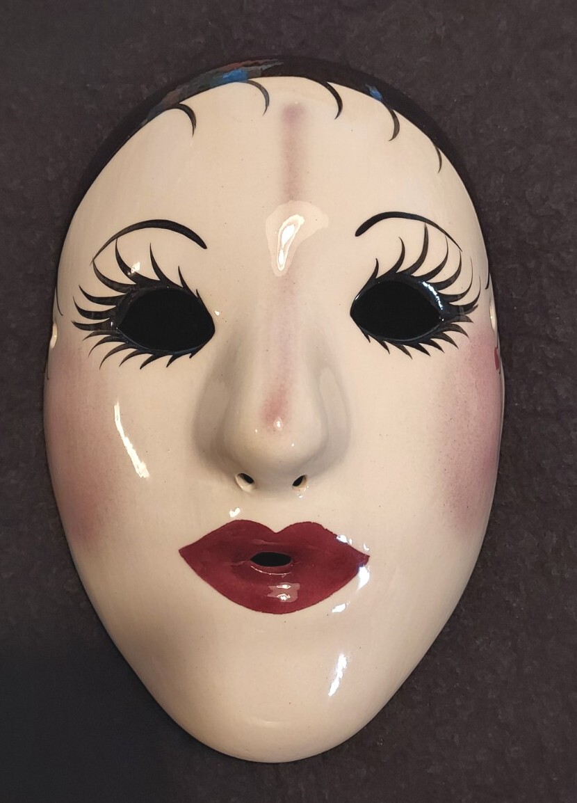 Kings & Clowns Fancy Faces Vintage New Orleans Ceramic Mask Hand ...