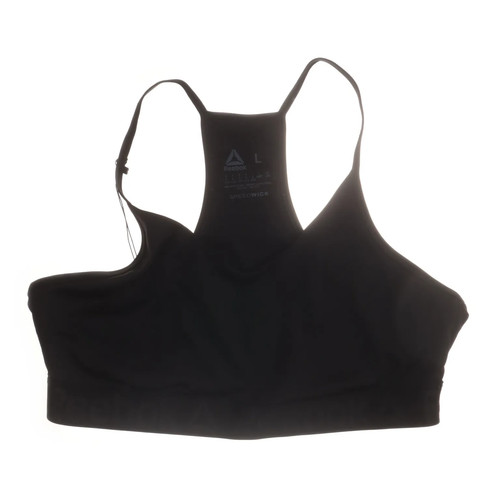 Reebok, Sport-BH, Größe: L, SPEEDWICK, Schwarz, Print, Damen #JIz | eBay.de