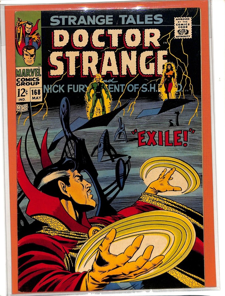 Strange Tales #165, 166 & 168 Lot X3 Voltorg Savage Sky & Classic Ex ...