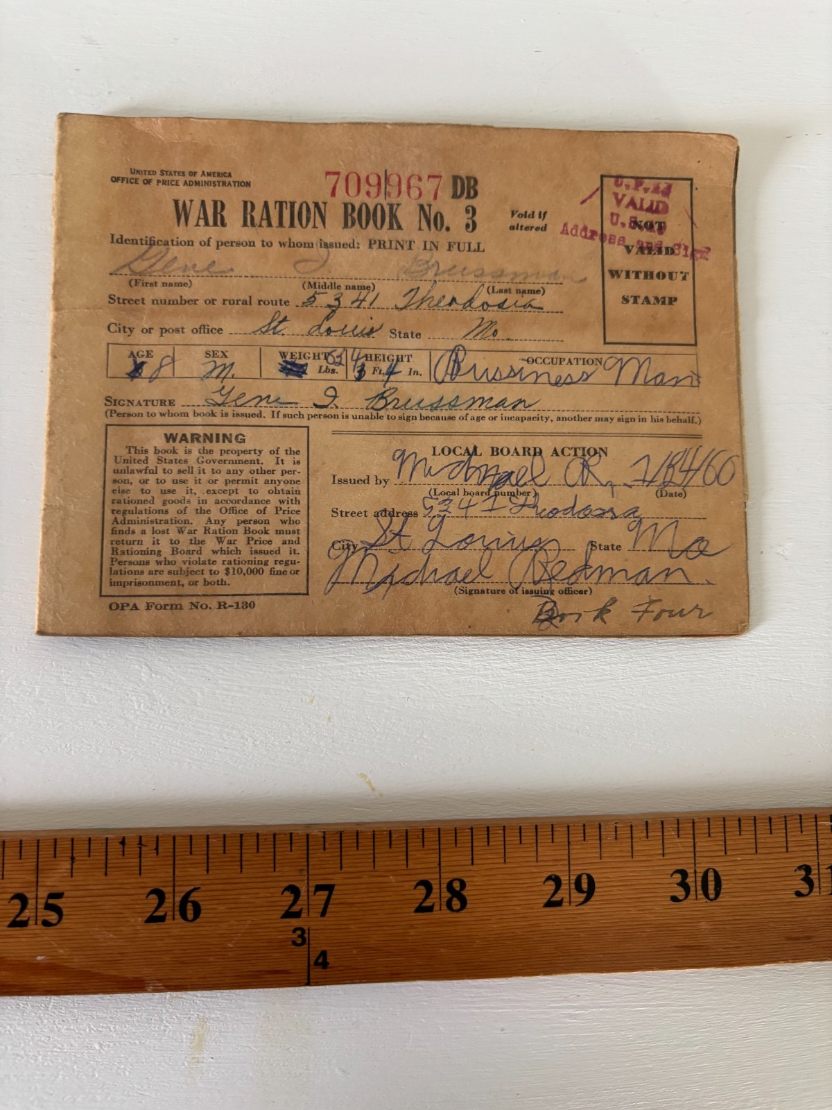 WW 2 WAR RATION BOOK #3 and 4, WITH UNUSED STAMPS | eBay