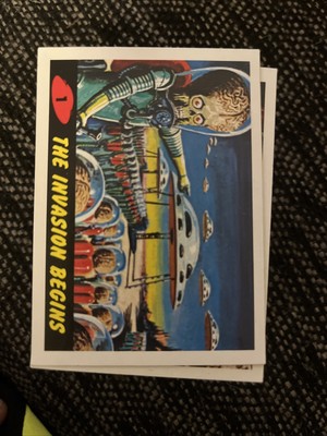 Mars Attacks Invasion - Heritage Parallel - Complete Set of 55 Cards ...