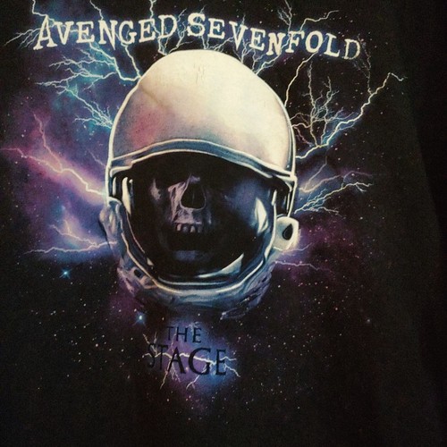 Avenge Sevenfold The Stage 2017 World Tour Double Sided Mens | eBay
