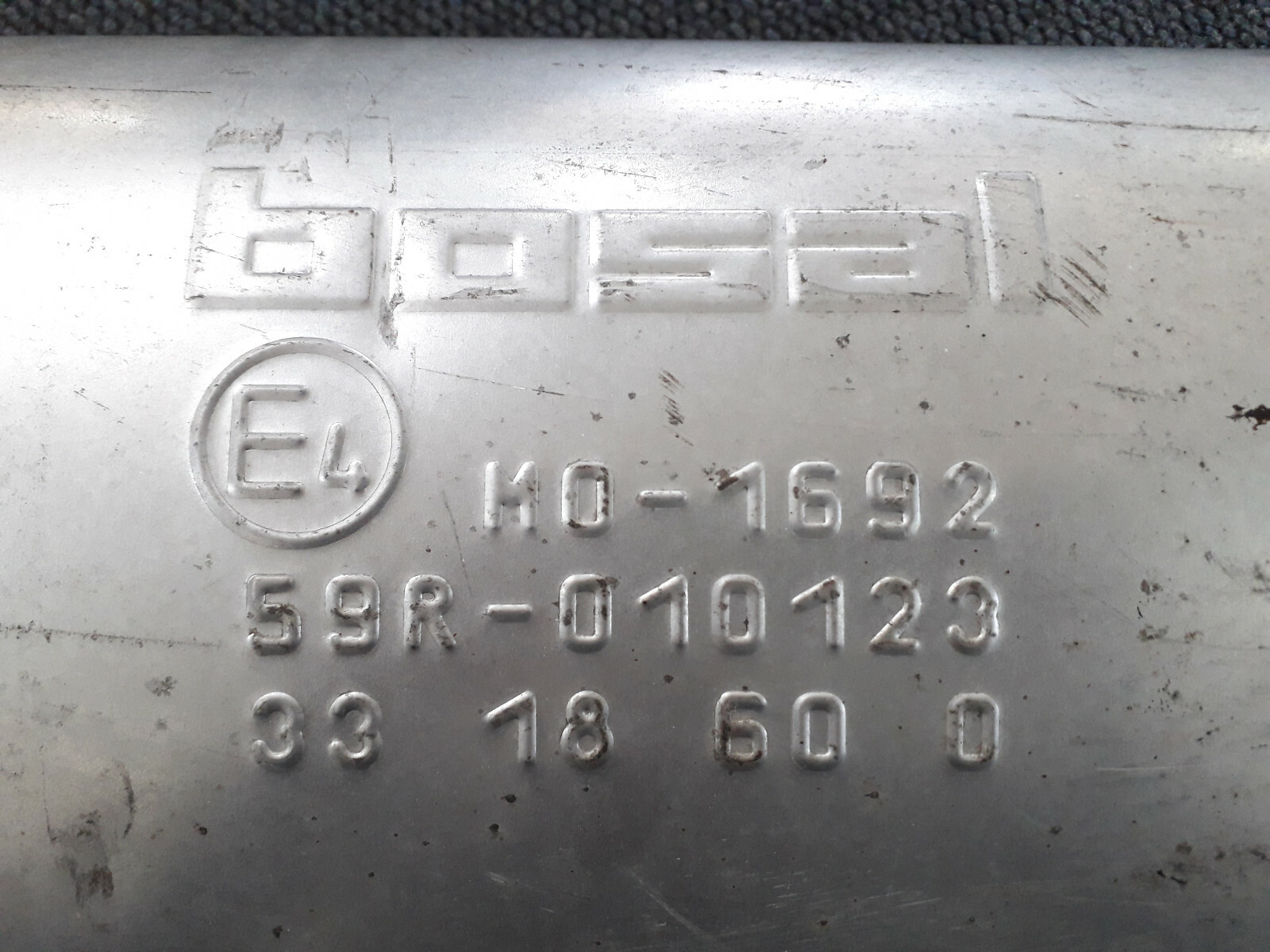 ORIGINAL Bosal Auspuff-Mittelschalldämpfer für Nissan Pathfinder R51 2 ...