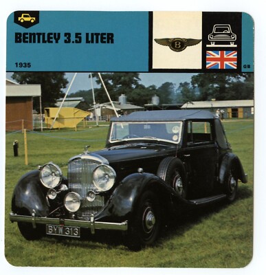 Bentley 3.5 Liter - GT / Production Car Edito Service SA Auto Rally ...