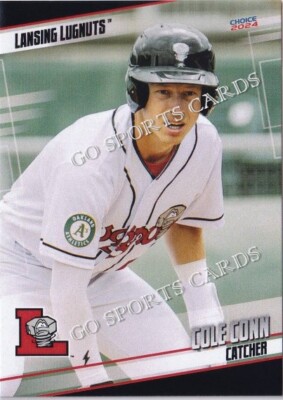 2024 Lansing Lugnuts Cole Conn RC Rookie Athletics Minor Card | eBay
