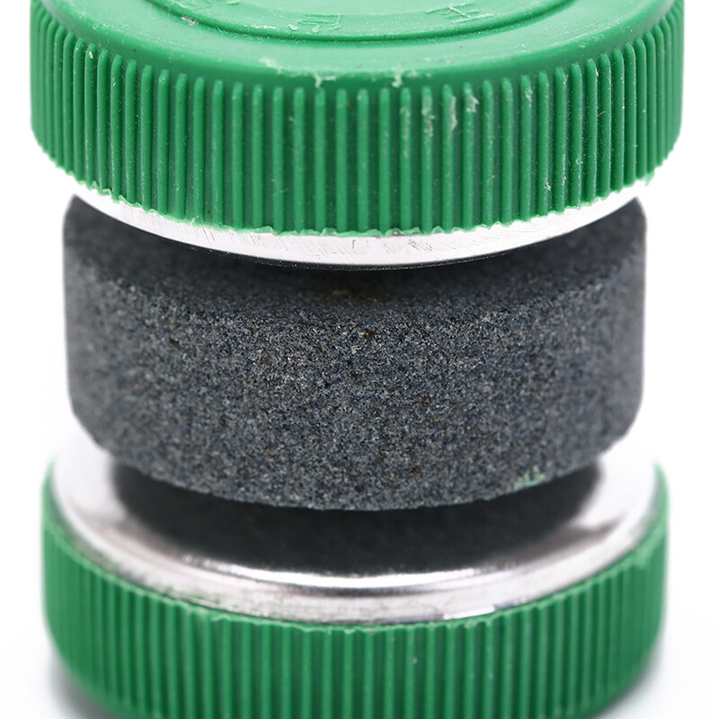 1pc round double-sides sharpening stone sharpener useful whetstone KQ J ...