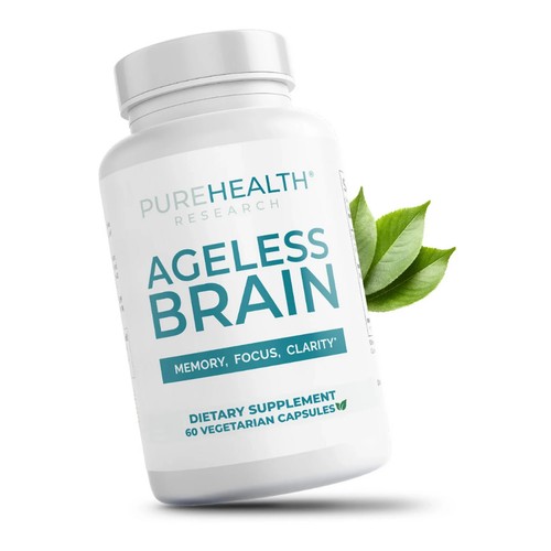 Ageless Brain Supplements | Nootropic for Memory | PureHealth Research ...