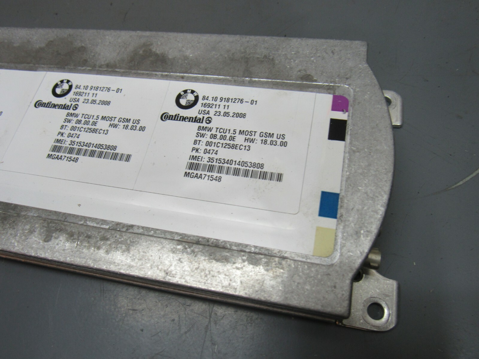 2008 BMW M3 BLUETOOTH MODULE TELEMATICS E90 E92 E93 2006 2007 2009 2010 ...
