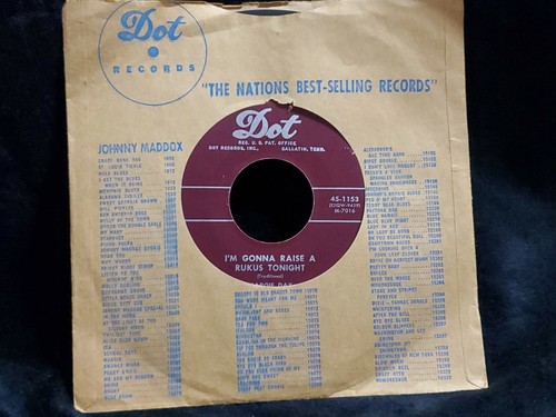 Margie Day I'M Gonna Raise A Rukus Tonight 45 Record Rare R'N'B Soul ...