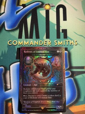 1x Rodents of Unusual Size - Pack Rat FOIL Secret Lair MTG NM Princess ...