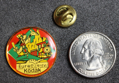 Disney 1992 Euro Disney Resort Kodak Goofy Train Conductor Pin | eBay