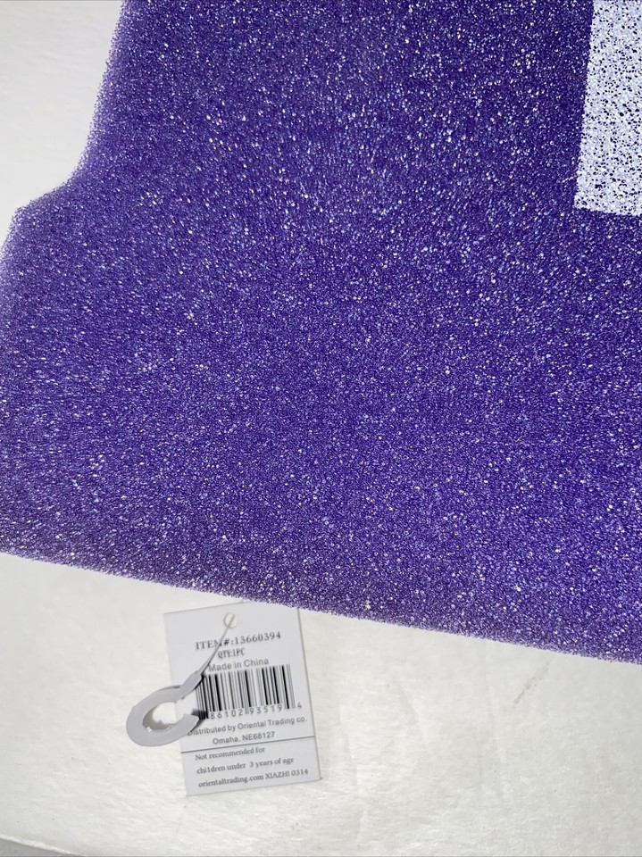 D-FENCE foam Hand signs Defense Cheer Basketball - Purple | eBay