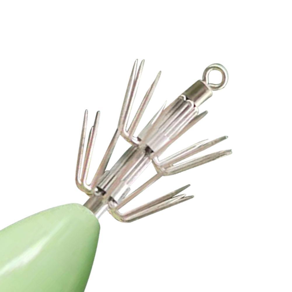 Fluoresent Cuttlefish Sleeve Squid Jig 6cm for Night Fishing Freshwater ...