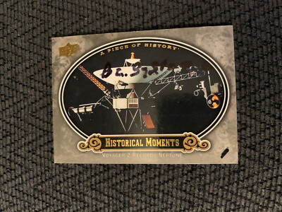 Scientist Edward C Stone Signed Trading Card Autographed Voyager ...