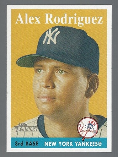 Alex Rodriguez 2007 Topps Heritage SP Card# 150 | eBay