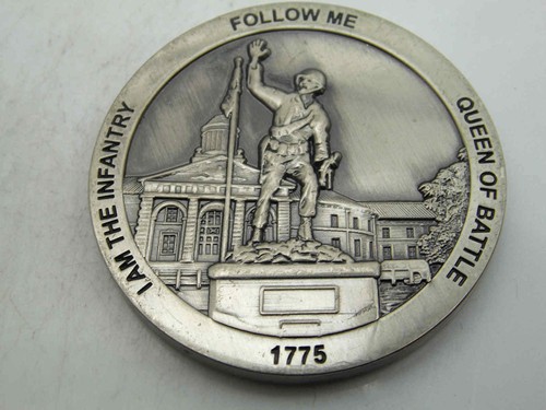 INFANTRY FOLLOW ME CHALLENGE COIN | eBay