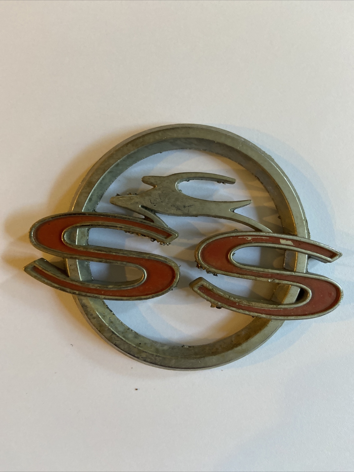 1963 63 CHEVY CHEVROLET IMPALA SS SUPER SPORT QUARTER PANEL EMBLEM ...