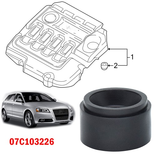 NEW FOR VOLKSWAGEN AUDI SKODA SEAT ENGINE COVER GROMMET CLIP CONNECTOR ...