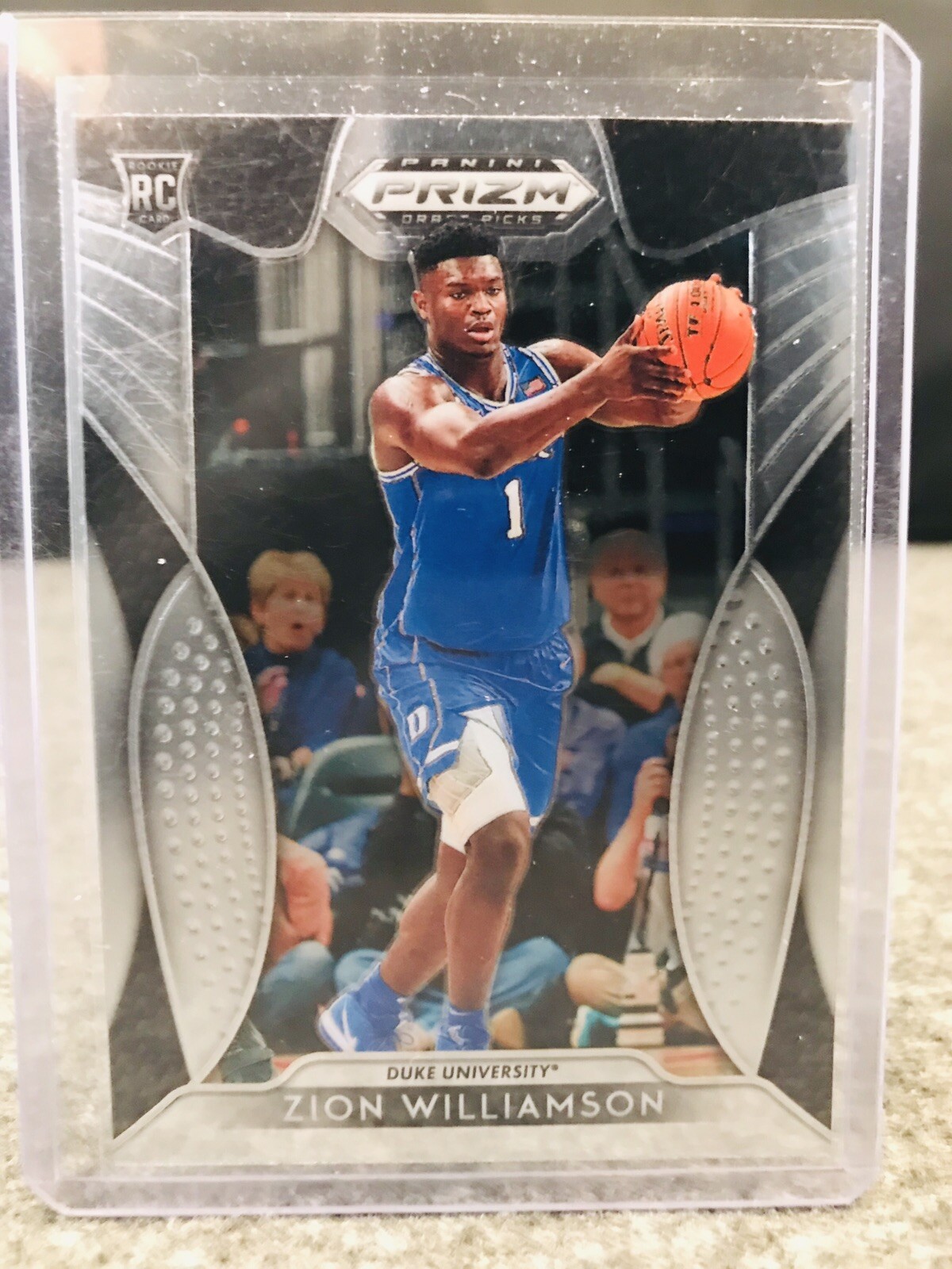 2019-20 Panini Prizm Draft Picks - #64 Zion Williamson (RC) for sale ...