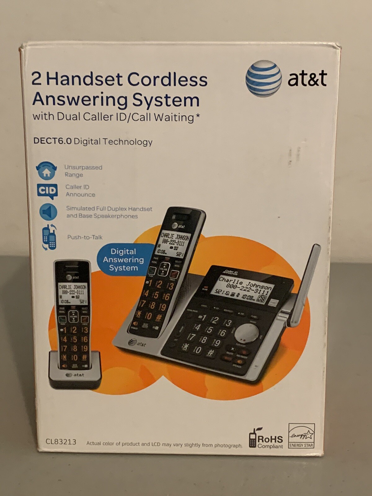 NEW AT&T CL83213 2 Handset Cordless | Grelly USA