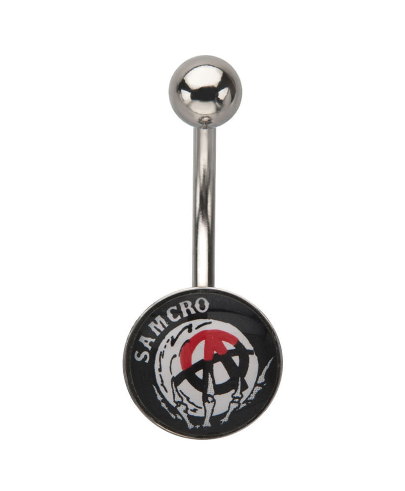 Sons Of Anarchy Samcro Anarchy Logo Belly Button Ring | eBay