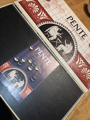 Vintage 1984 Parker Brothers PENTE board game in original box and ...