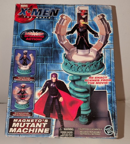 MARVEL X-Men The Movie Magneto's Mutant Machine Marvel 2000 Toy Biz New ...
