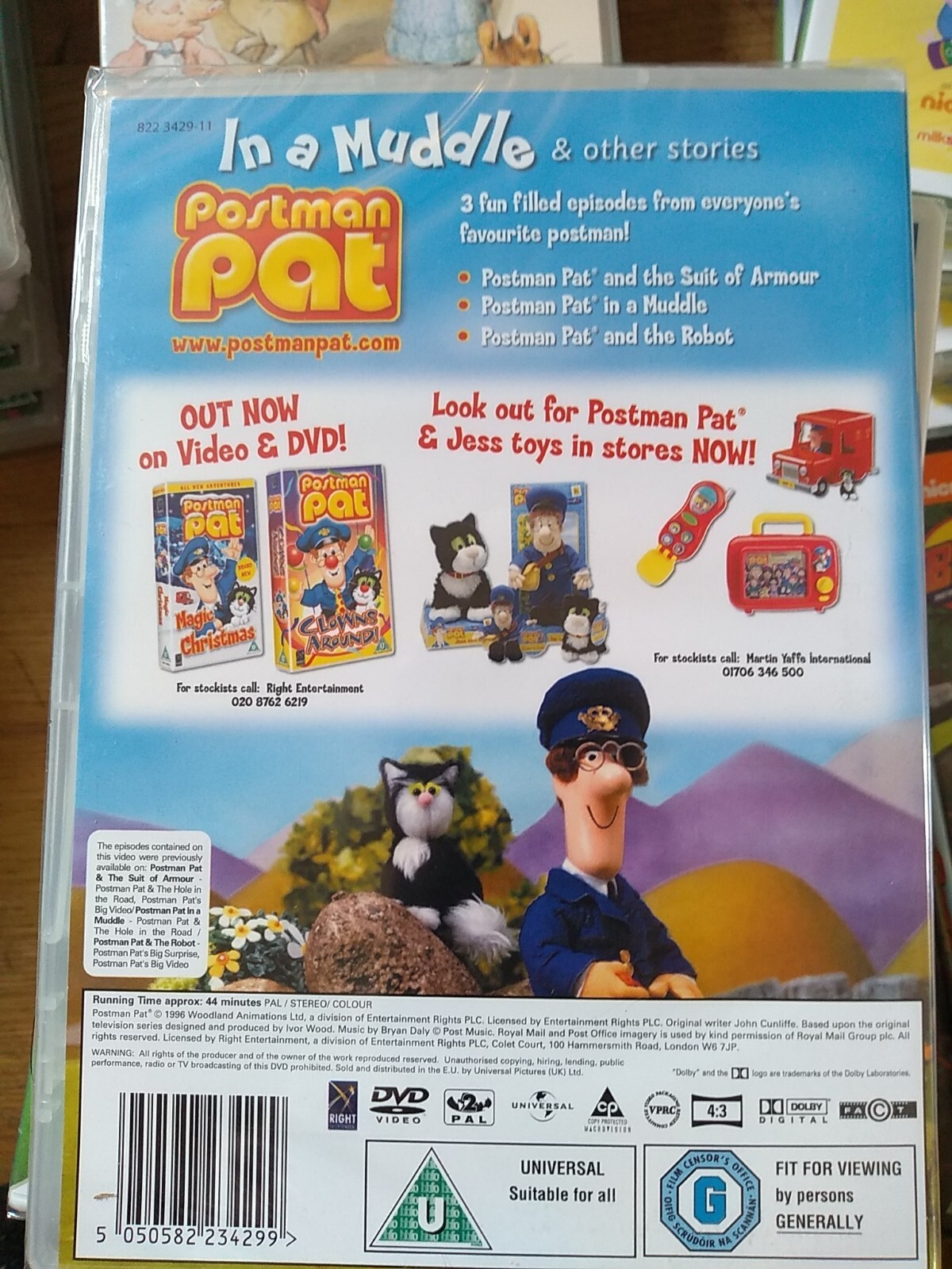 Postman Pat - In A Muddle And Other Stories (DVD) New and Sealed | eBay UK