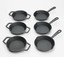 Set of (3) 2-Piece Mini Cast Iron Cook Set in Gift Box | eBay