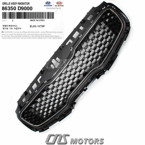 ⭐GENUINE⭐ Radiator Grille Black for 2017-2019 Kia Sportage EX LX SX ...