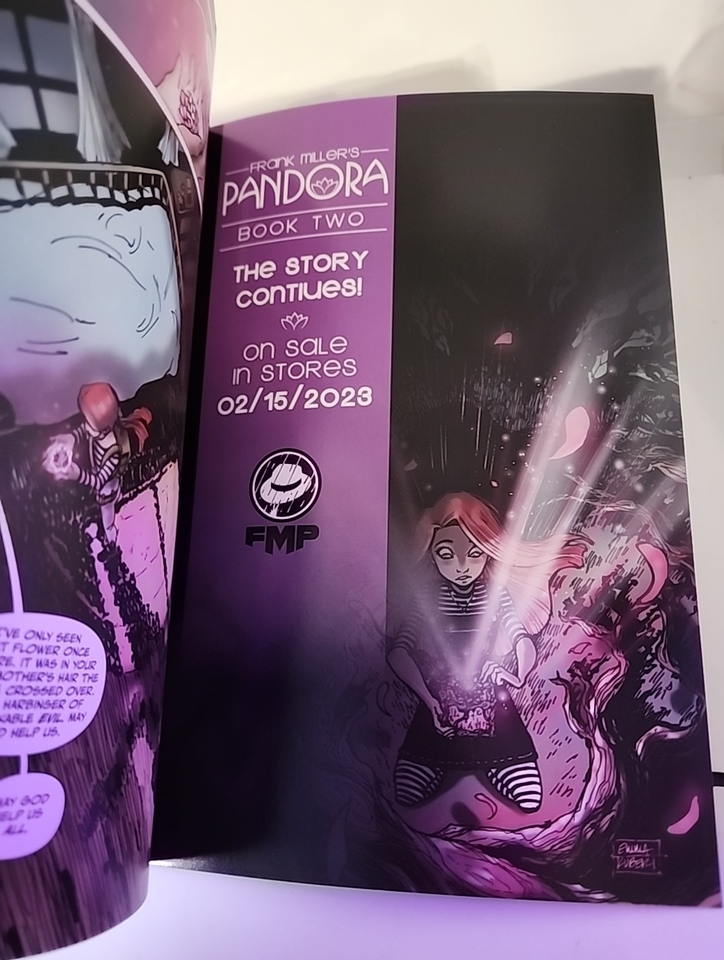 FRANK MILLER'S PANDORA COMIC BOOK No 1 They're Here They're Right ...