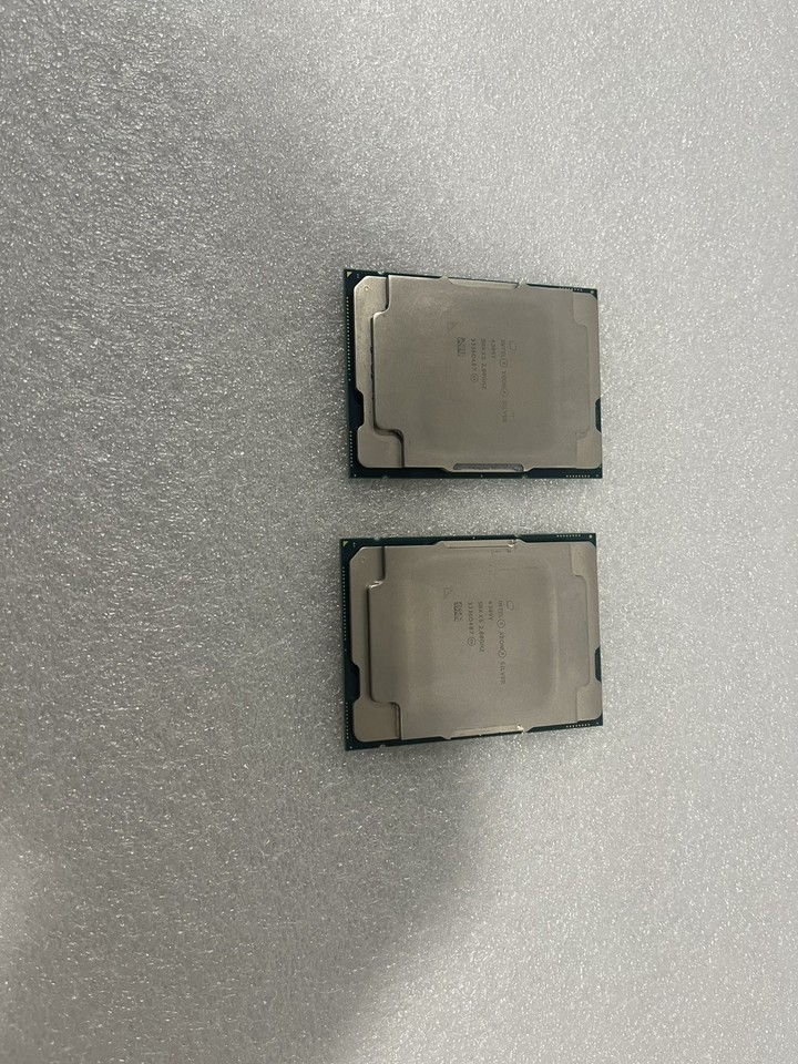 LOT OF 2 - Intel Xeon Silver 4309Y 8-Core 12M Cache, 2.80 GHz 105W ...