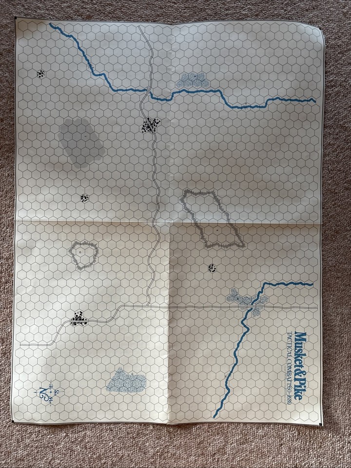 Musket & Pike Tactical Combat 1550-1680 Game By SPI - Punched | eBay UK