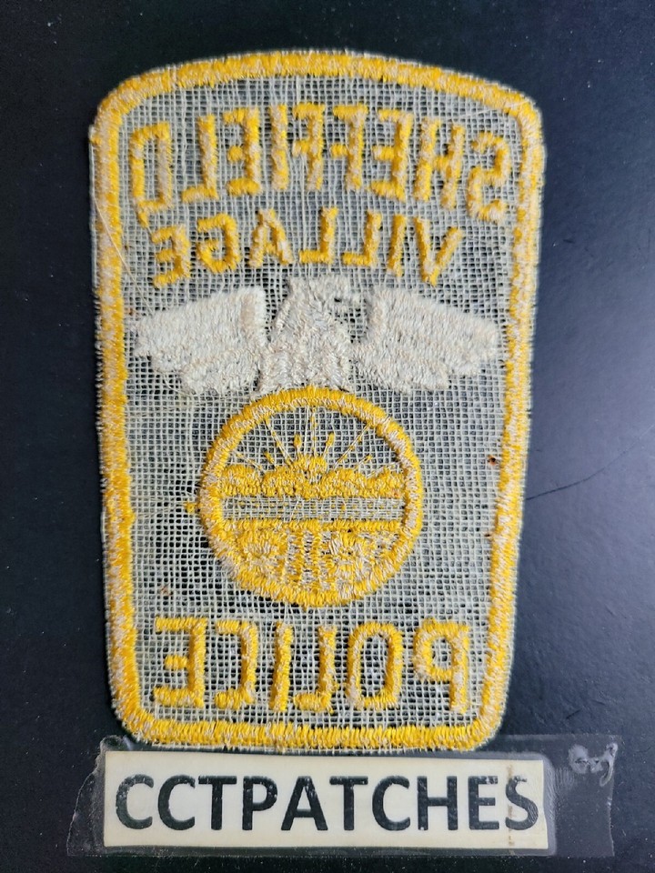SHEFFIELD VILLAGE, OHIO POLICE SHOULDER PATCH OH | eBay