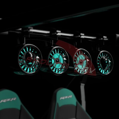 5" LED Waterproof Bluetooth ATV UTV RZR CanAm Stereo Speaker Audio ...