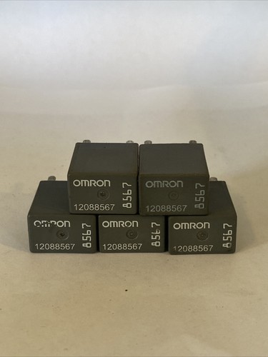 Set Of 5 - GM OEM Genuine OMRON 4-pin Relay 12088567 8567 | eBay