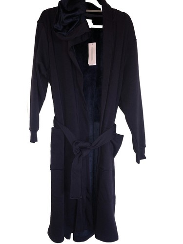 NWT UGGS MENS NAVY BLUE HOODED ROBE SIZE M/L | eBay