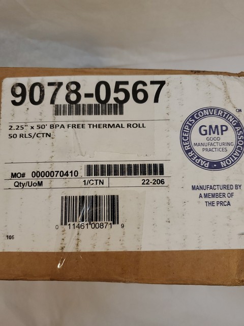NCR Tape 9078-0567 Simplicity Thermal Rolls 2.25” ’ for sale online | eBay